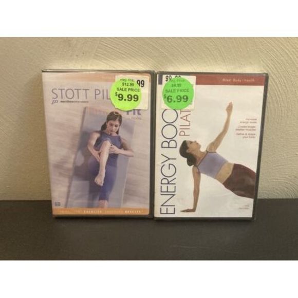 Media | Lot Of 2 Pilates Dvds Stott Moira Ana Caban Define Shape ...